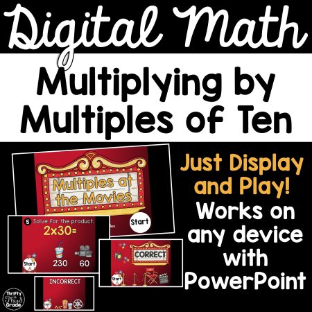 AWESOME Multiplication Games for 3rd Grade -Digital Printable and Whole ...