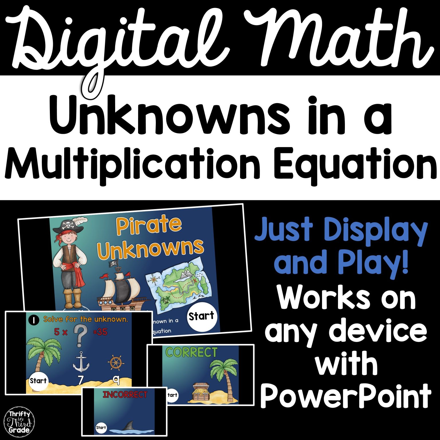 AWESOME Multiplication Games for 3rd Grade -Digital Printable and Whole ...