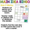 Main Idea Games for 3rd, 4th, and 5th Grade - Thrifty in Third Grade