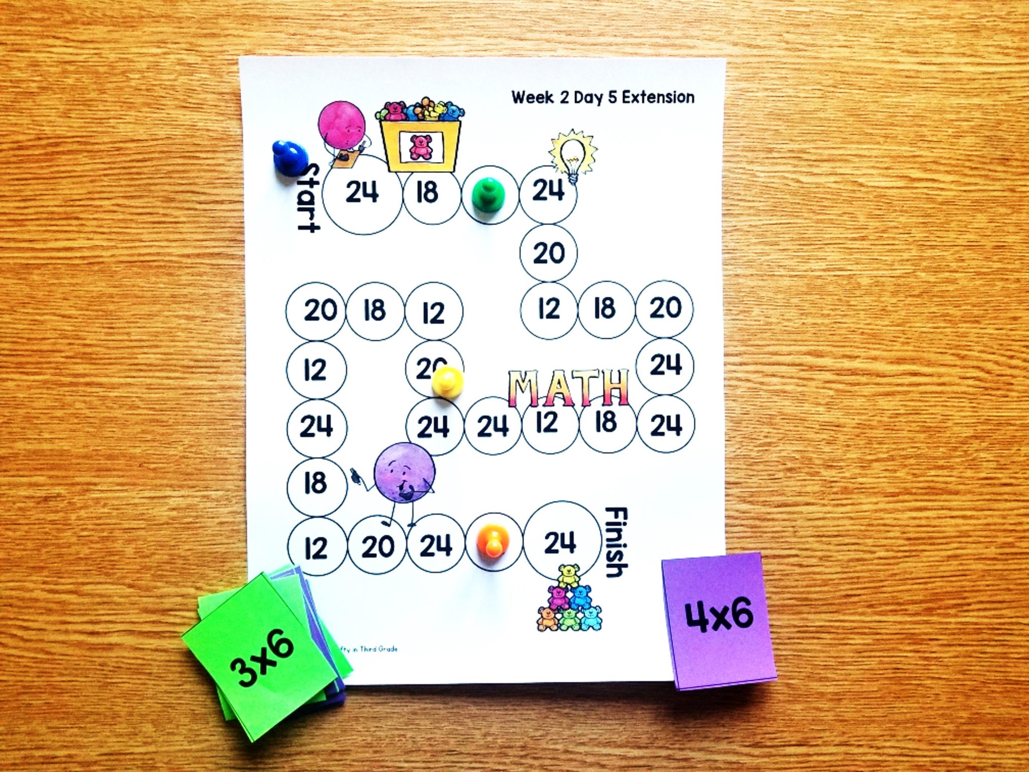 AWESOME Multiplication Games for 3rd Grade -Digital Printable and Whole ...