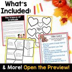 Thanksgiving Science Worksheets No Prep Acitivities - Thrifty in Third ...