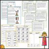 Thanksgiving ELA Worksheets Reading Comprehension Writing Prompts ...